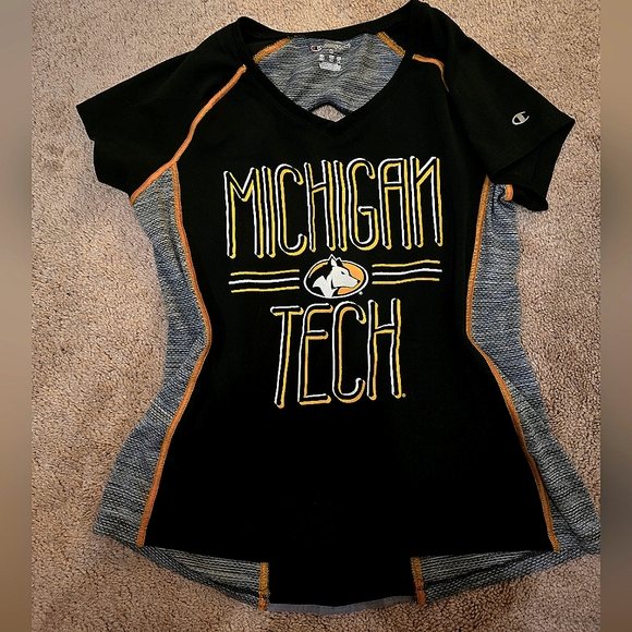 Champion | Tops | Small Sport Tee Mi Tech Mtu | Poshmark